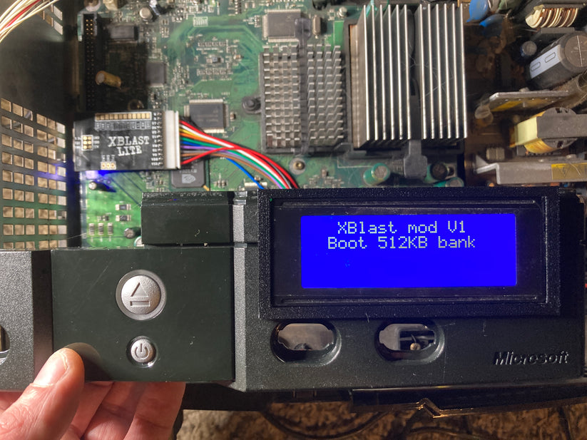 Xbox - Xblast lite DIY LCD faceplate kit – ModzvilleUSA